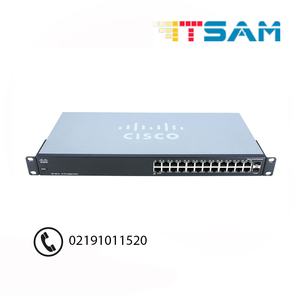 سوئیچ سیسکو مدل SG100-24 | iTsam سوئیچ سیسکو مدل SG100-24
